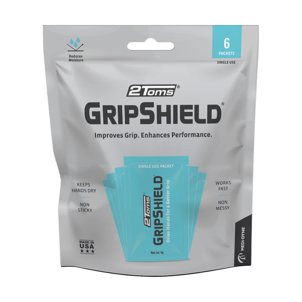 2Toms GripShield Packets, 6-Pack | Medi-Dyne Wholesale Store